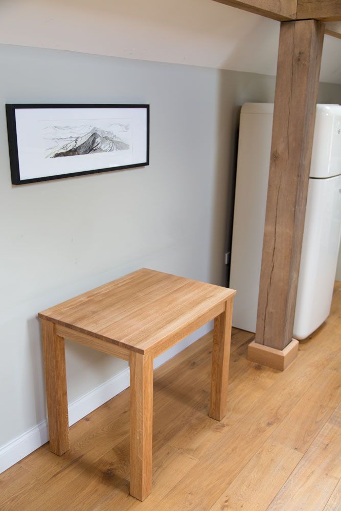Small Solid Oak Dining Table | Cheap 2 Seater Kitchen Table